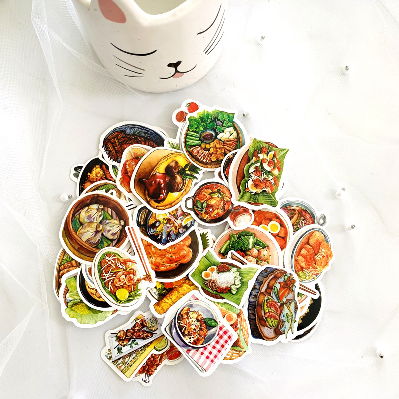 Bán Bộ Sticker Đồ Ăn Đẹp Giá Rẻ - [web]