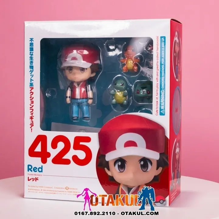 Mô Hình Nendoroid 425 - Red - Pokemon Giá Tốt Nhất Tại BBCosplay.com